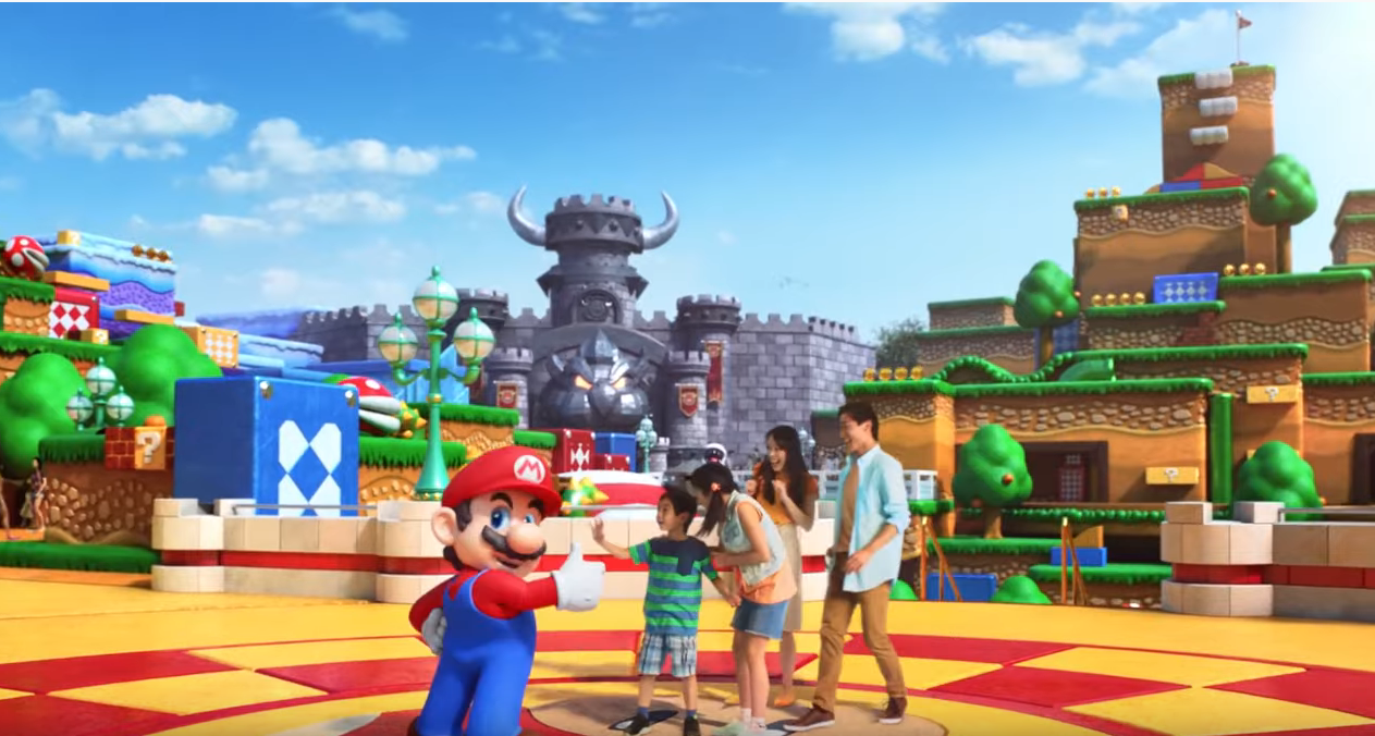 Le parc d'attractions Super Nintendo World ouvrira bientôt ses portes ...